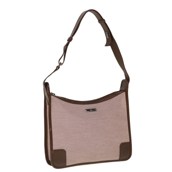 Gucci | Bags | Gucci Shoulder Bag Canvas Pink Brown Auth Yk265 | Poshmark